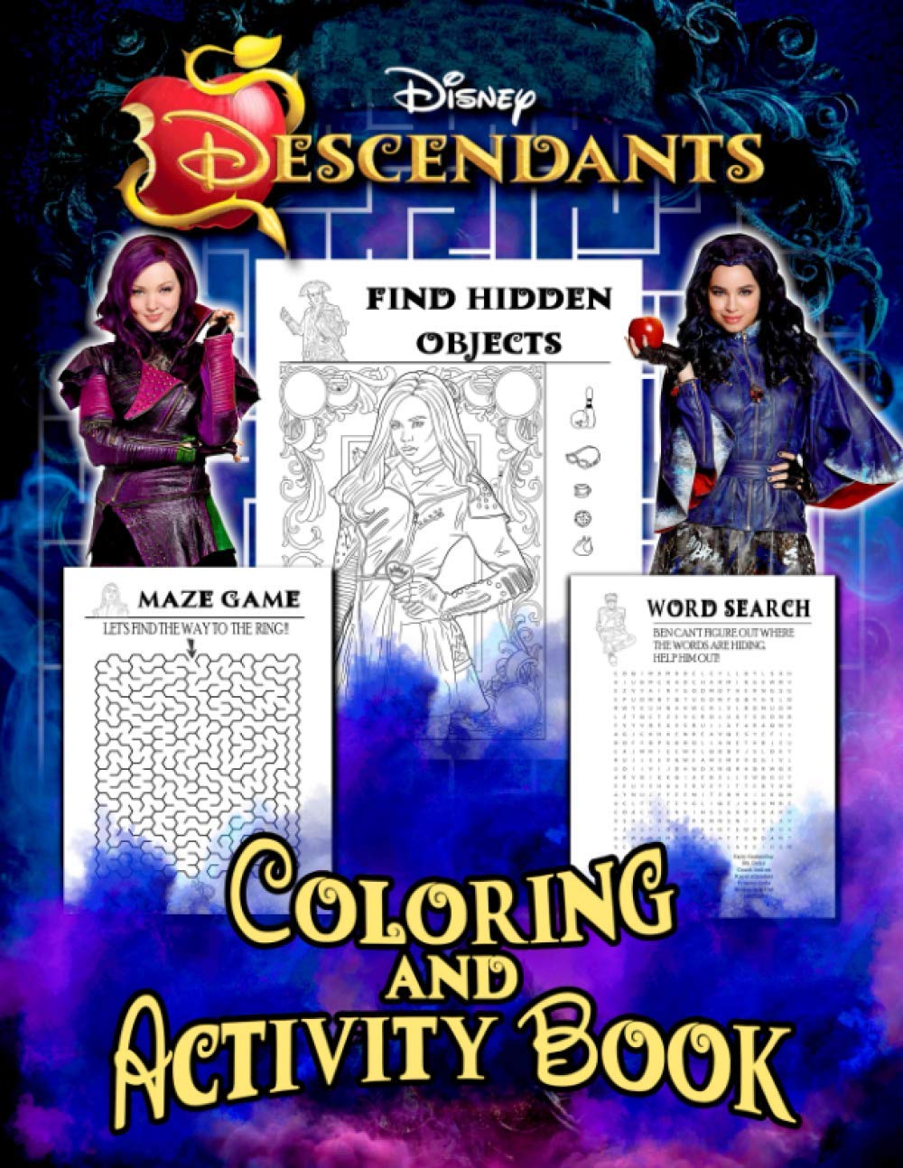 Descendants Coloring and Activity Book: An Interesting Experience ...