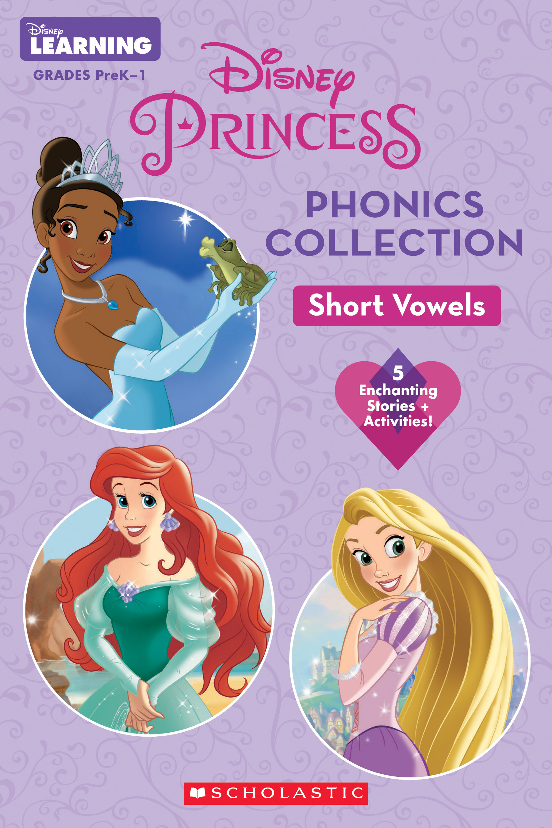 Disney Princess Phonics Collection: Short Vowels by Scholastic Inc ...
