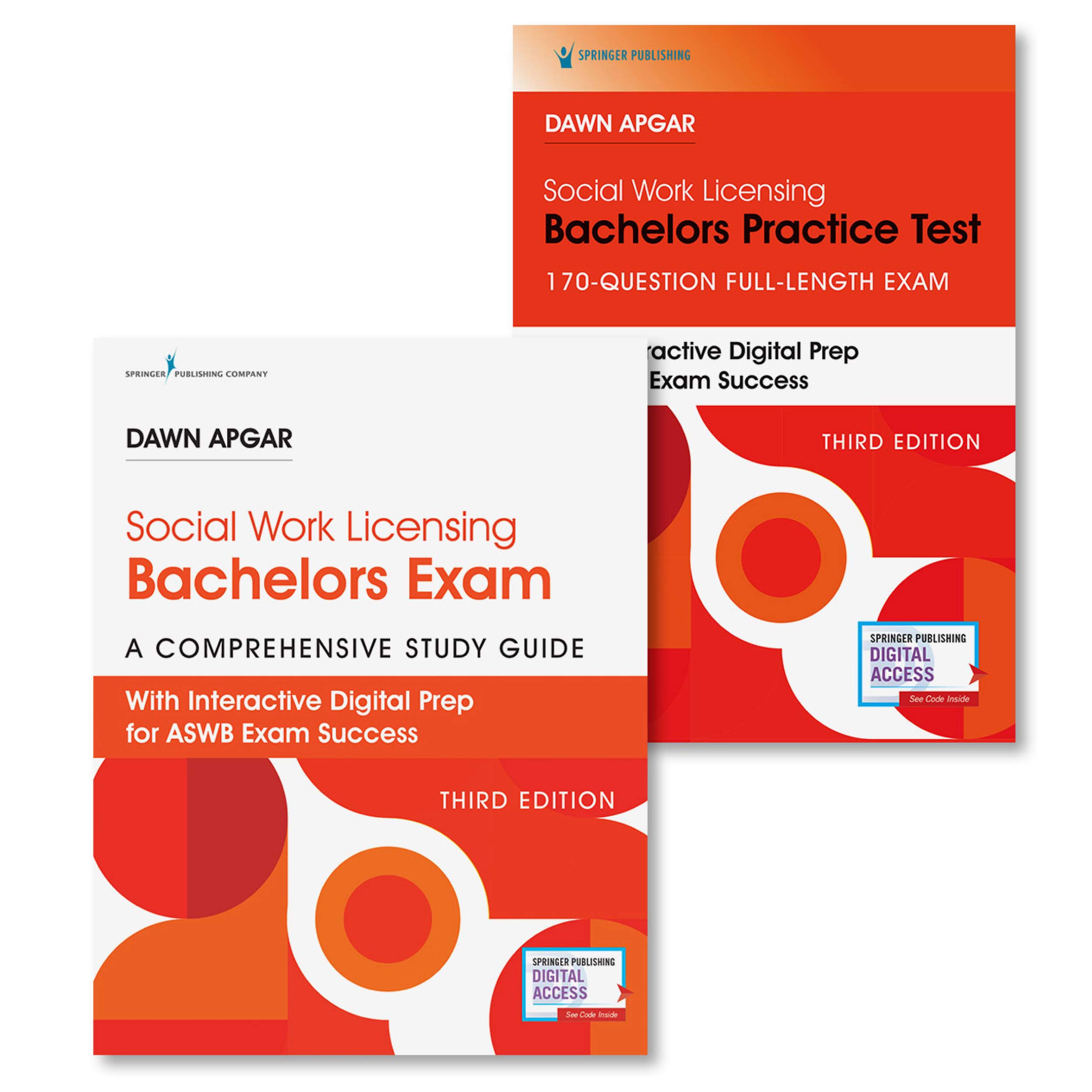 Social Work Licensing Bachelors Exam Guide and Practice Test Set: A ...