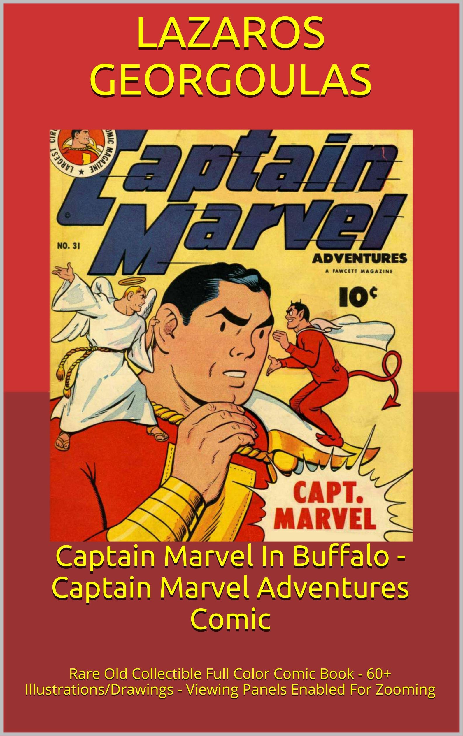 Captain Marvel In Buffalo - Captain Marvel Adventures Comic: Rare Old ...