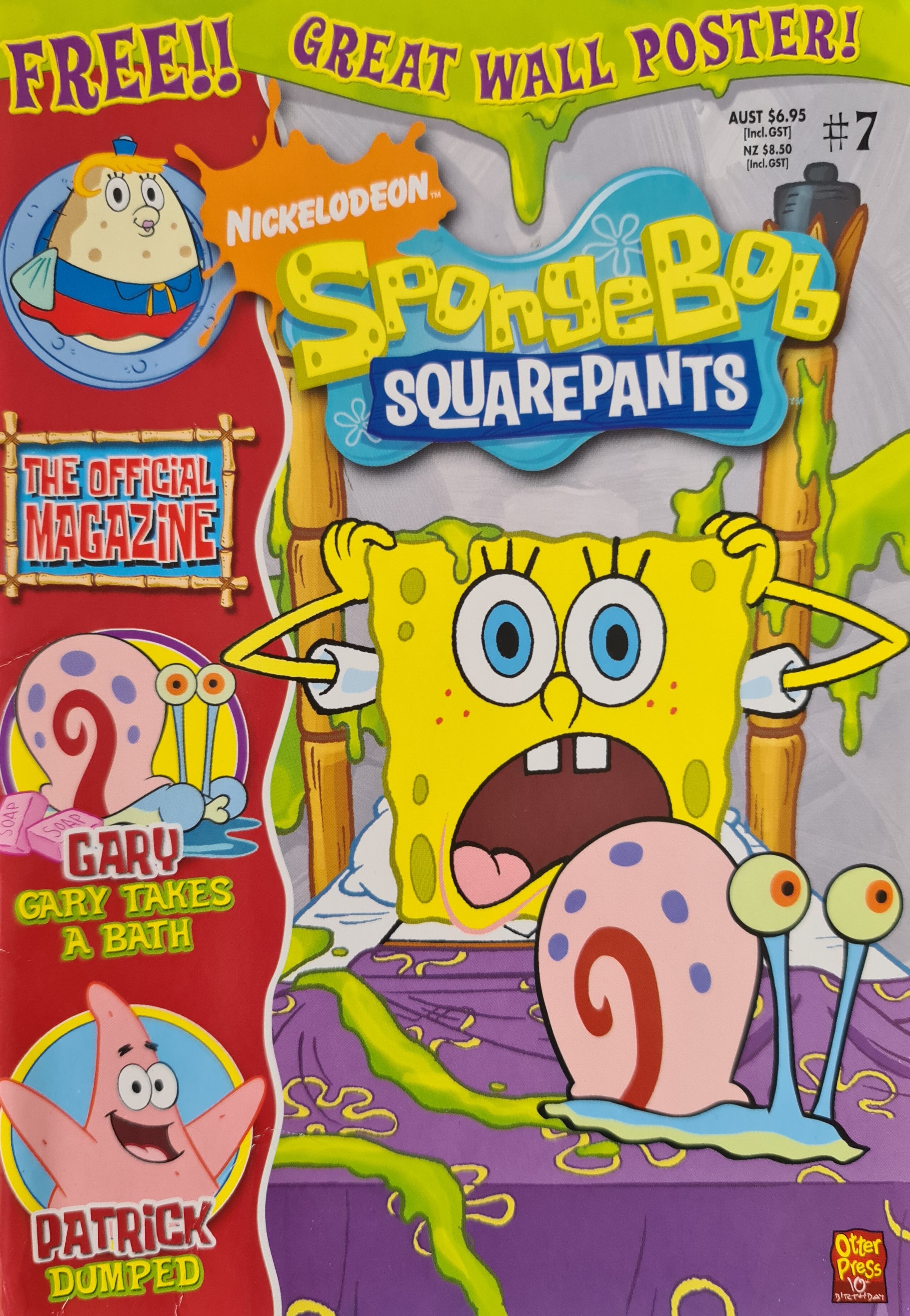 SpongeBob Squarepants The Official Magazine #7 by Stephen Hillenburg ...