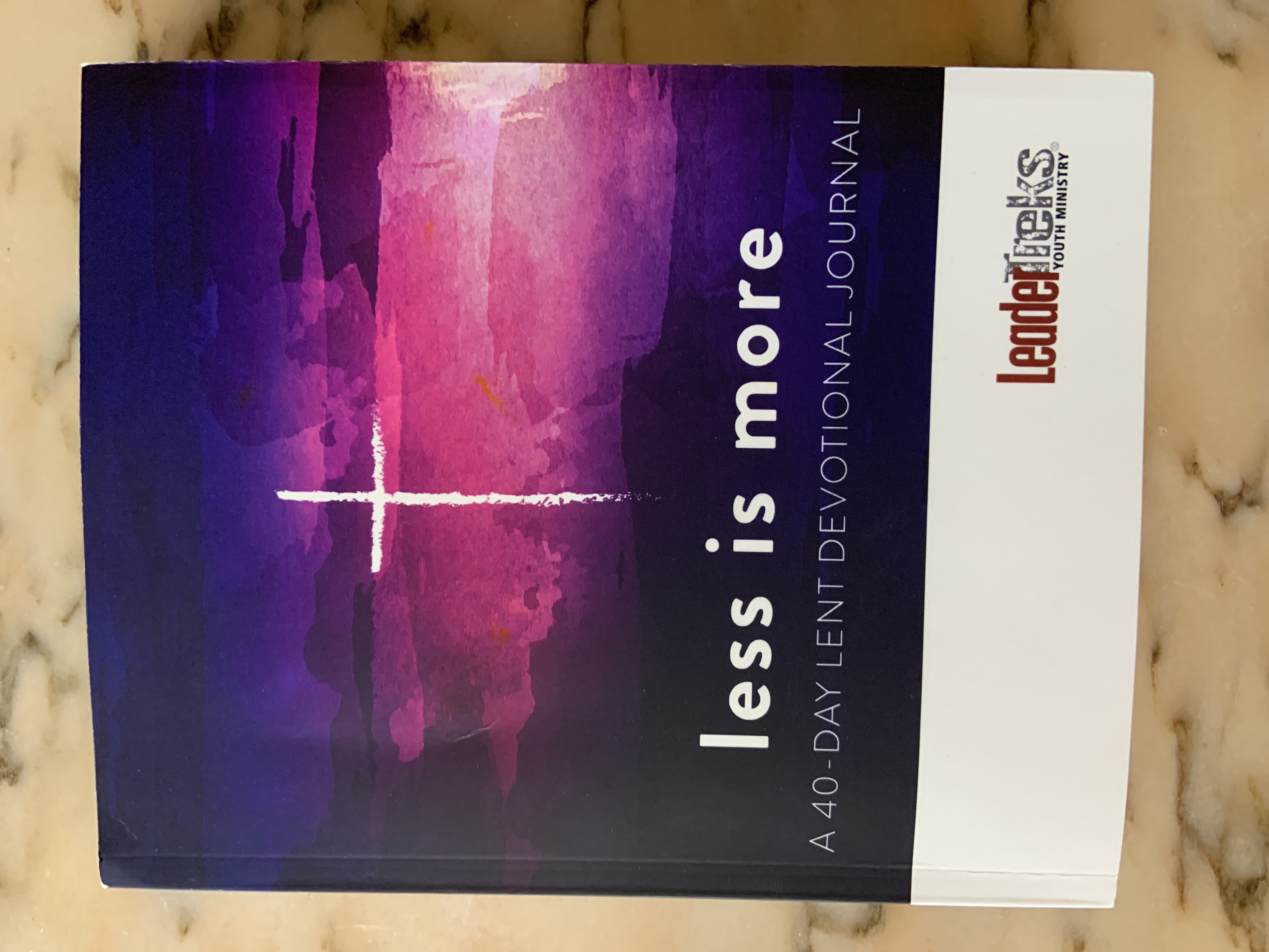 Less is More: A 40-Day Lent Devotional Journal by LeaderTreks | Goodreads