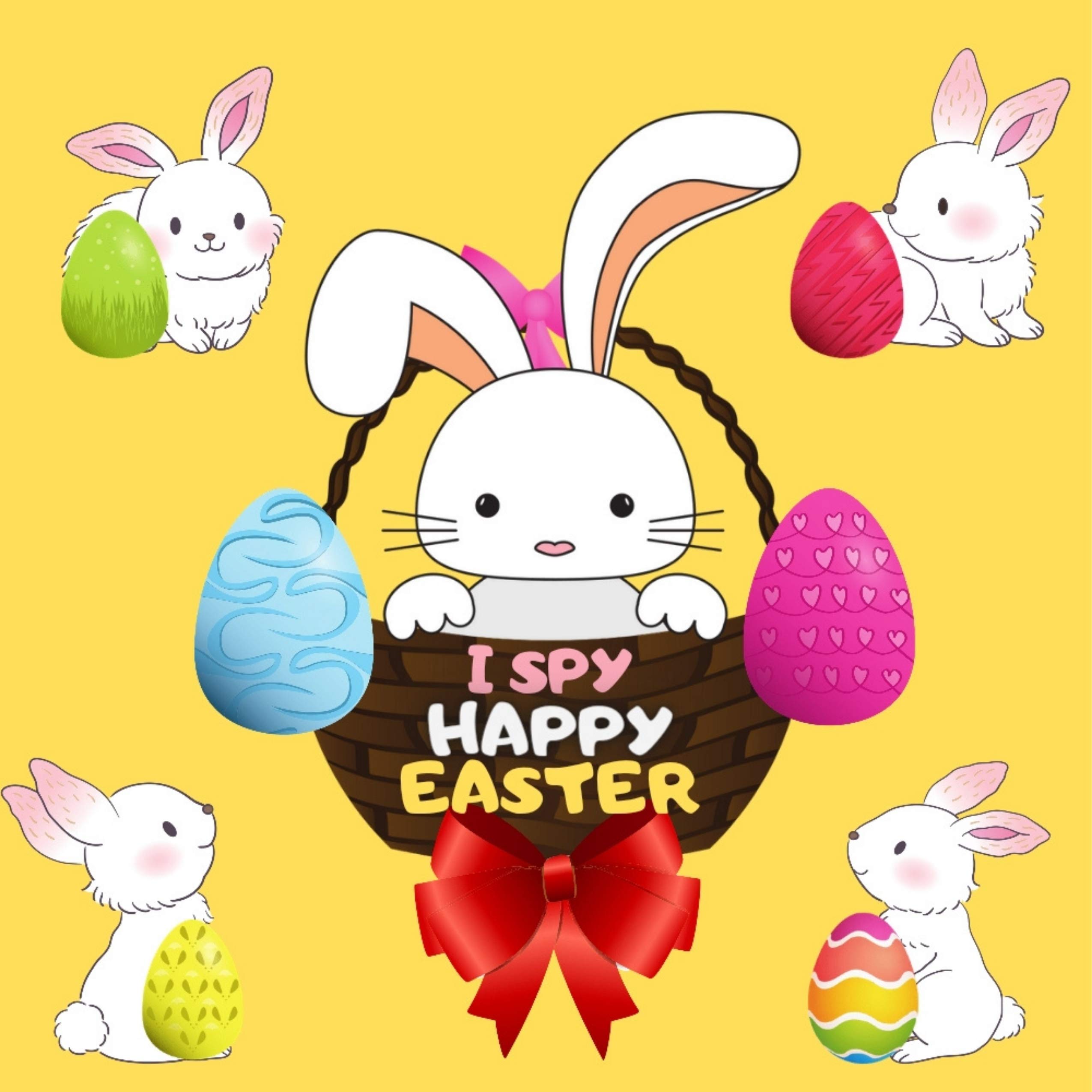 I spy Happy Easter : A Fun Guessing Game for 2-5 Year Olds, Picture ...