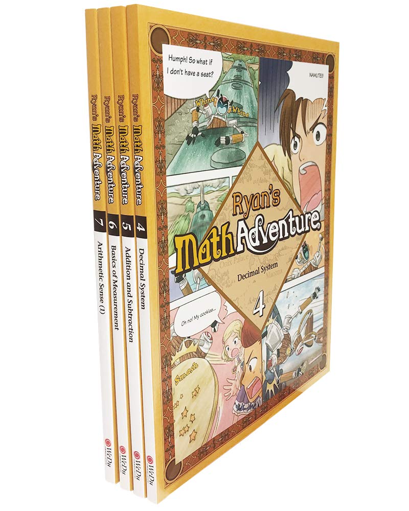Ryan's Math 4 Volume Set: Volumes 4 to 7. Place Values, Addition ...