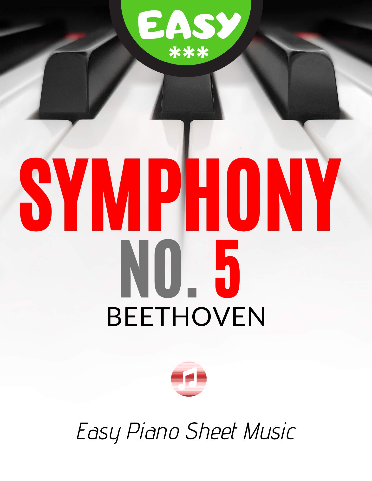 Symphony No 5 I Beethoven I Easy Piano Sheet Music: Simplified Version ...
