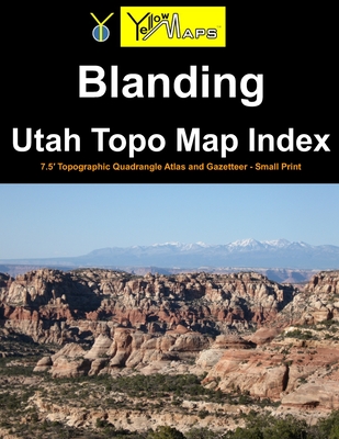 Blanding Utah Topo Map Index: 7.5' Topographic Quadrangle Atlas and ...