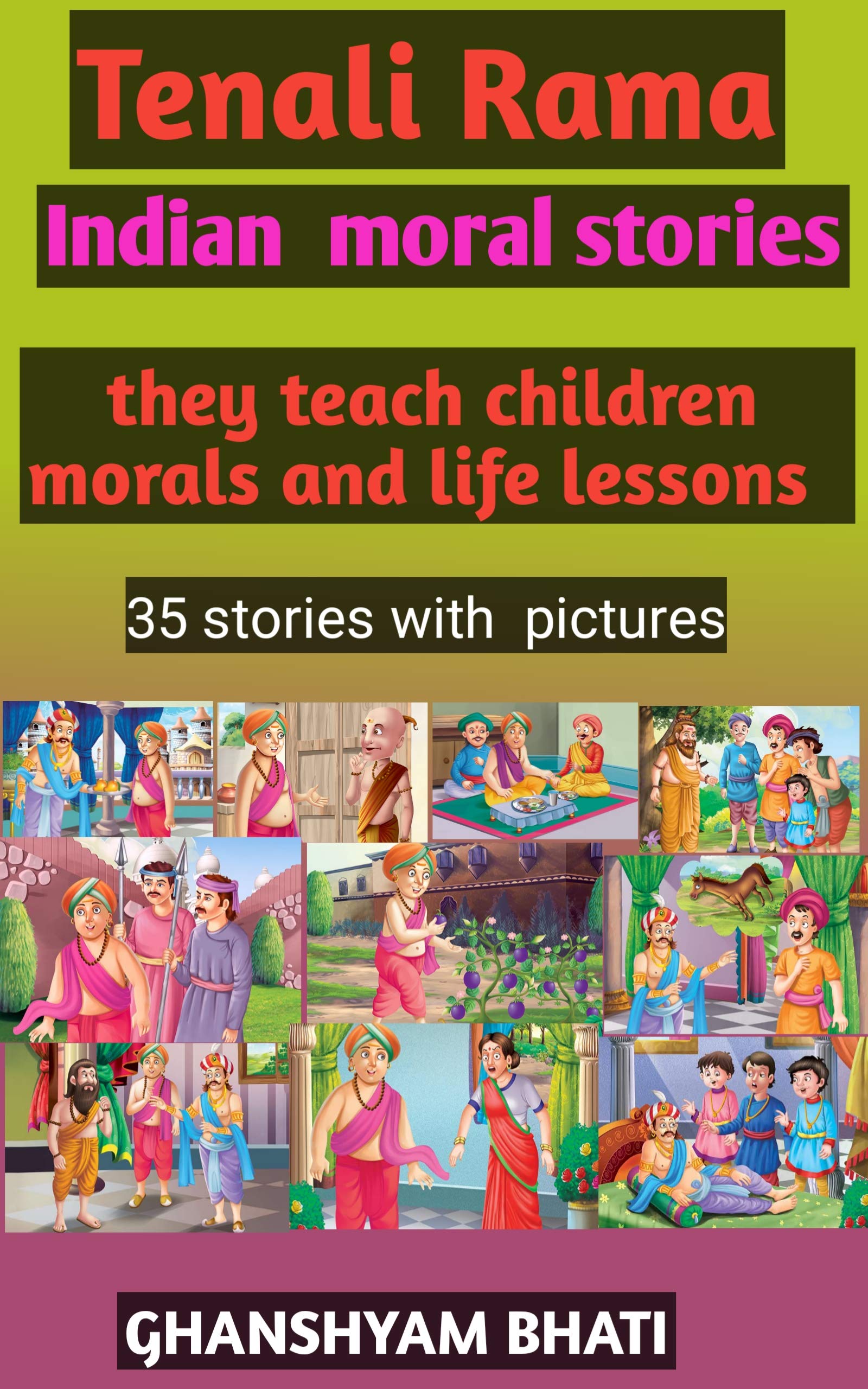 Tenali Rama stories for kids: English story book by GHANSHYAM BHATI ...