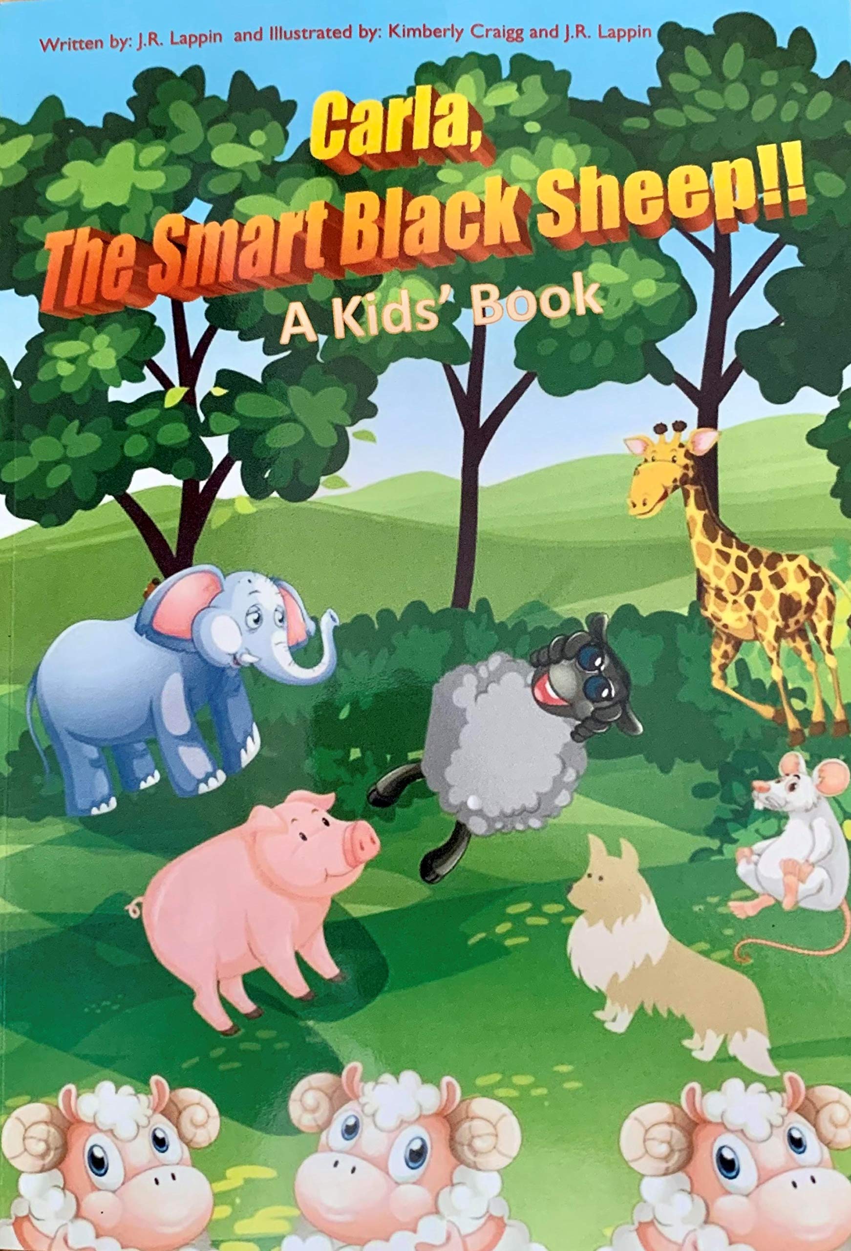 Carla, The Smart Black Sheep: A Kids Book by Justin Lappin | Goodreads
