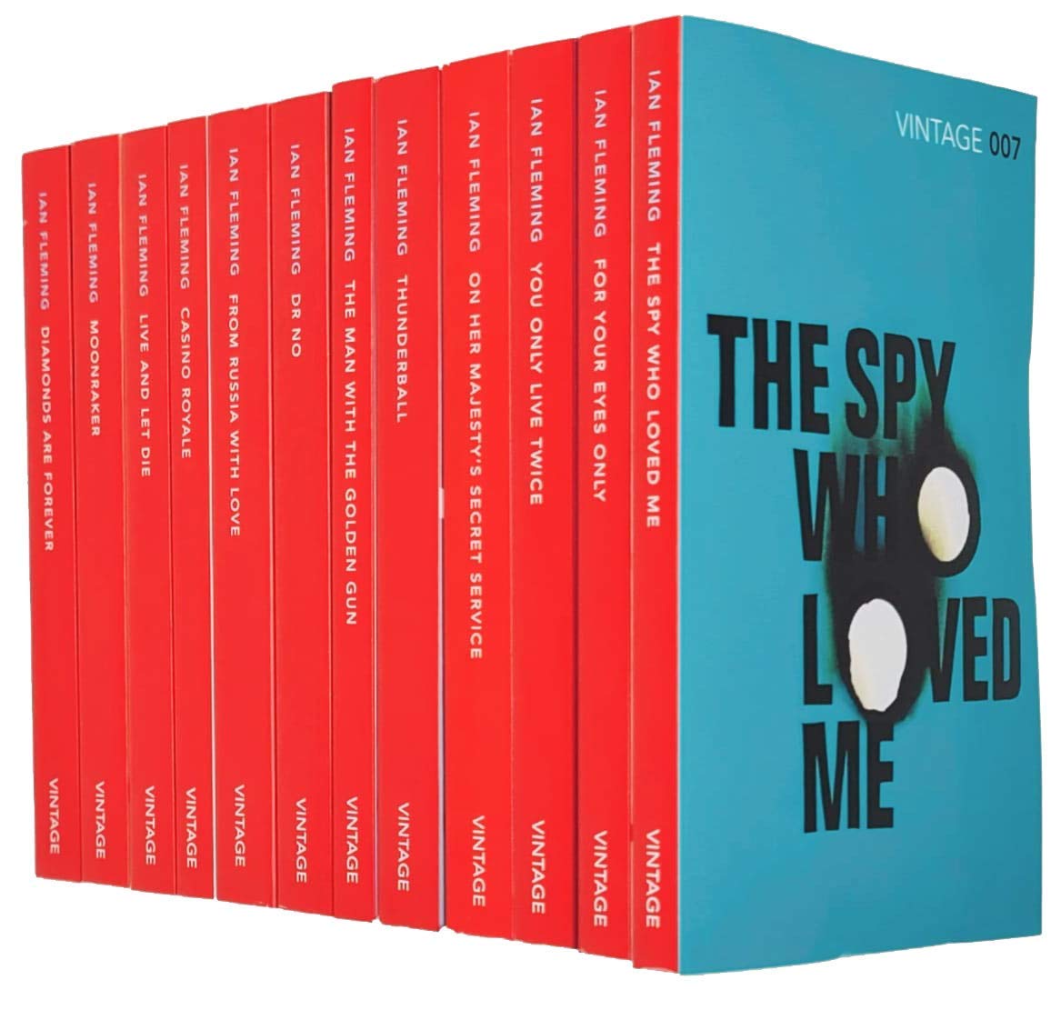 Ian Fleming James Bond 007 Collection 12 Books Set by Ian Fleming ...