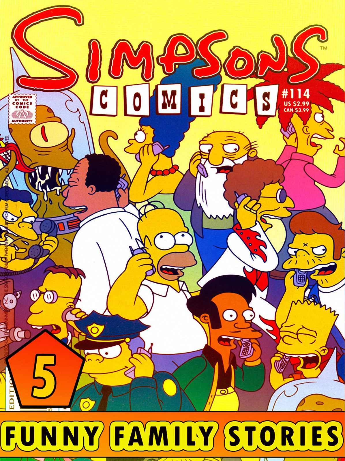 Simpson Family Stories: Collection Book 5 - Family Cartoon Funny ...