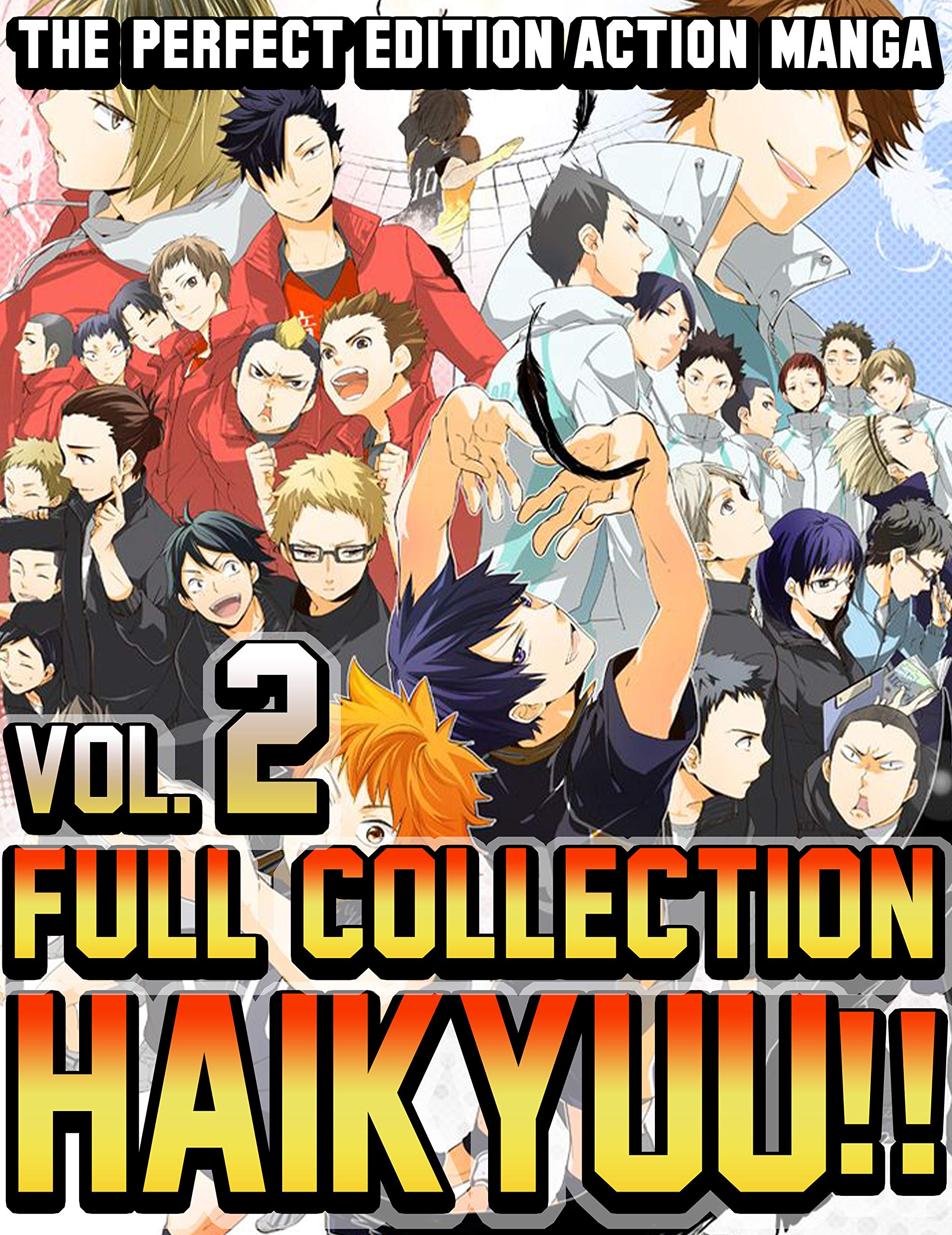 The perfect Edition Action Manga Haikyuu full collection: Complete ...