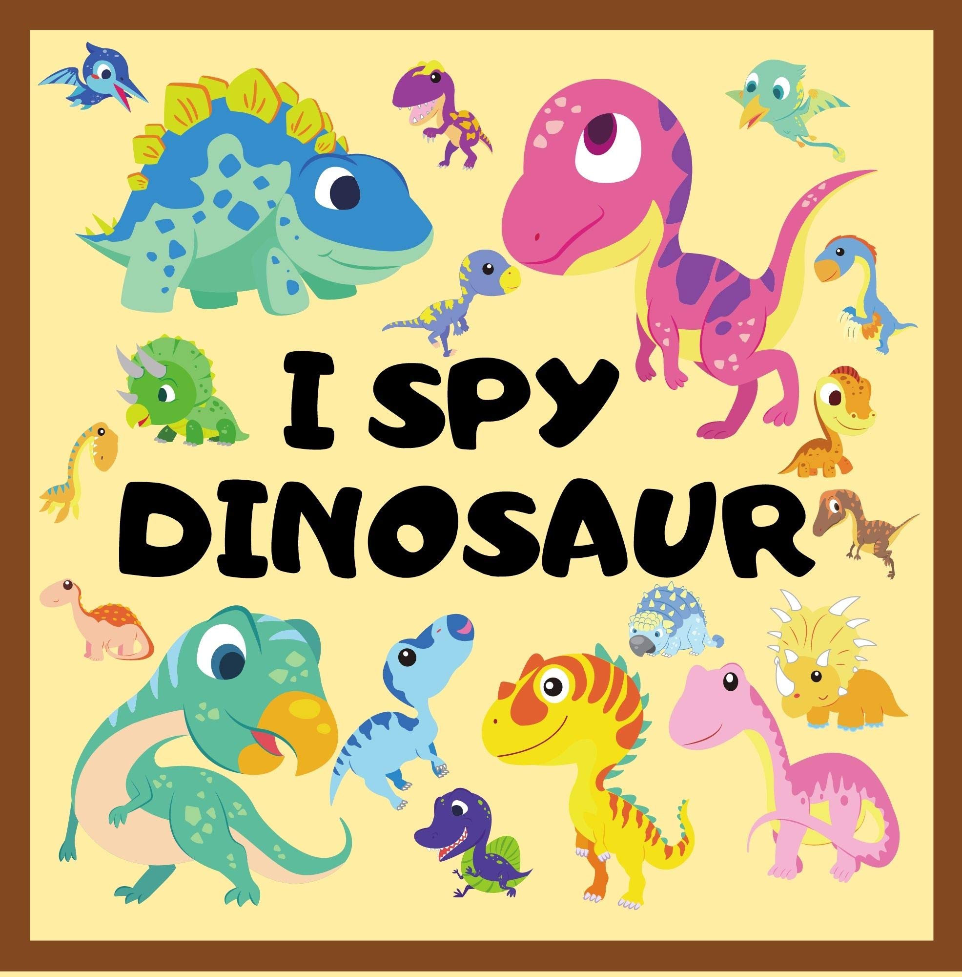 I Spy Dinosaur: A Fun Guessing Picture Game Book for 2-5 Year Olds by ...