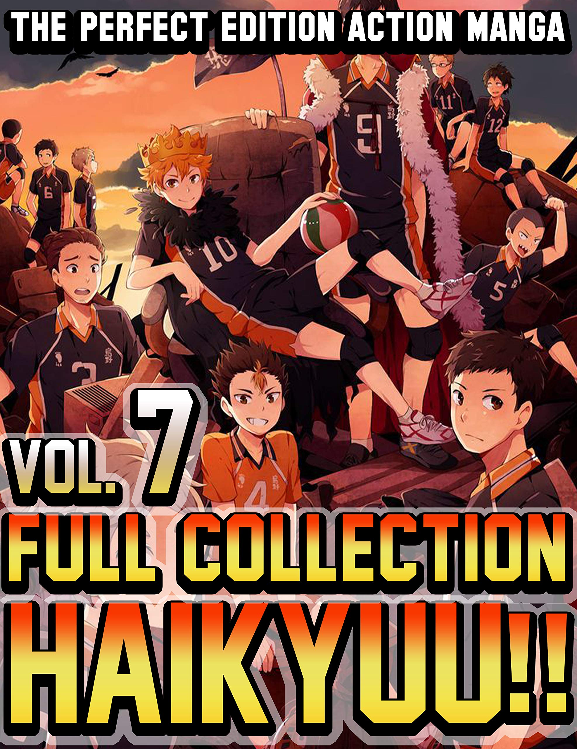 The perfect Edition Action Manga Haikyuu full collection: Complete ...
