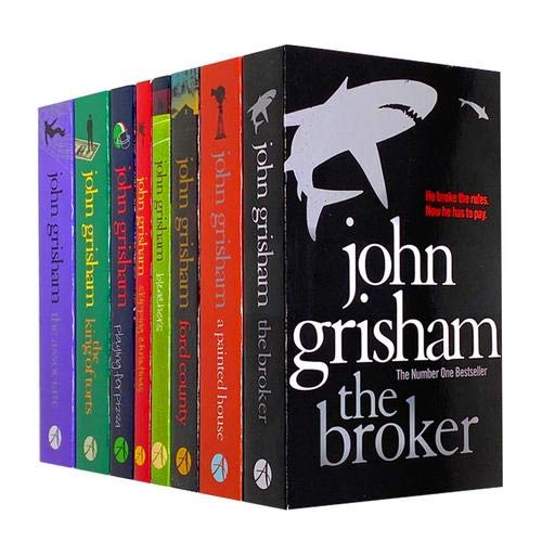 John Grisham Collection 8 Books Set, The Broker, A Painted House... by ...