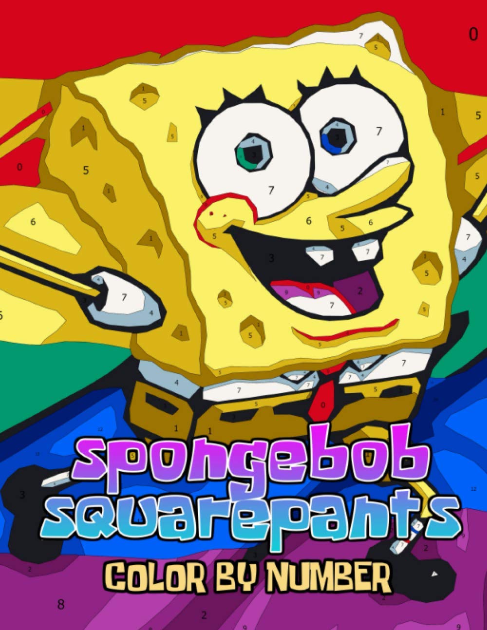 Spongebob squarepants Color By Number: Spongebob squarepants Coloring ...