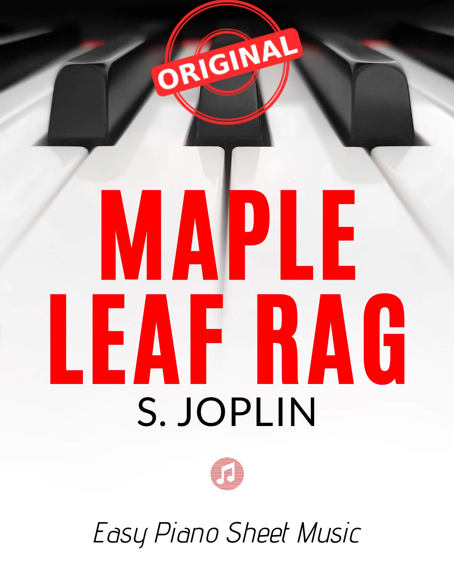 Maple Leaf Rag – Scott JOPLIN * Original Version * Medium Piano Sheet ...