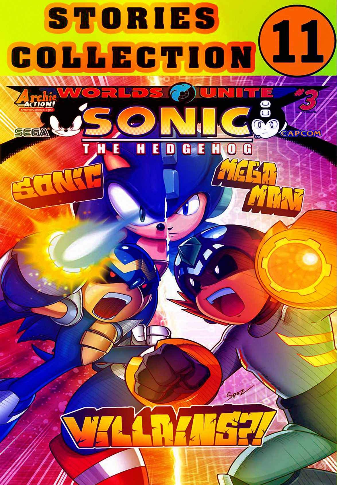 Sonic Hedgehog Stories: Collection 11 Cartoon Comic Adventure Of Sonic ...