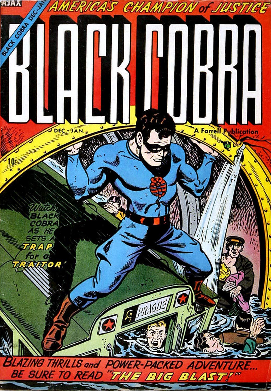 Black Cobra Comics 006 [2nd actual issue] by Ajax Farrell | Goodreads