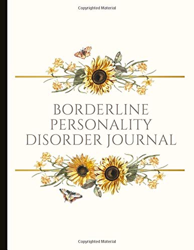 Borderline Personality Disorder Journal: Beautiful Journal To Track ...