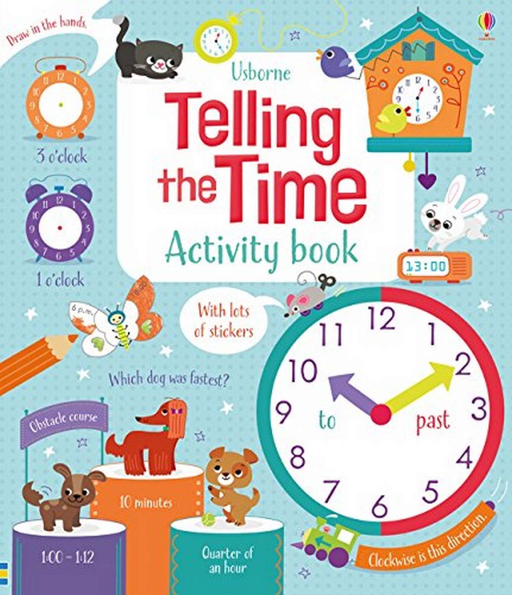 Telling the Time Activity Book by Lara Bryan | Goodreads