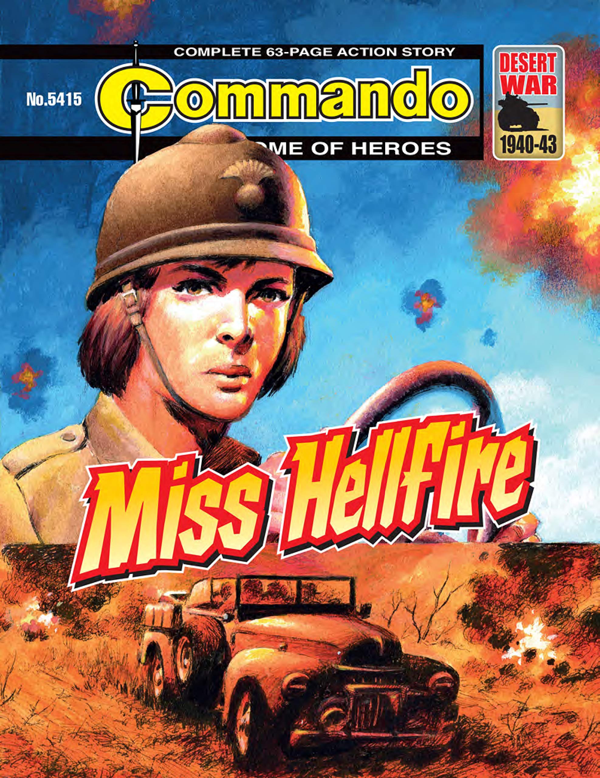 Commando #5415: Miss Hellfire by Kate Dewar | Goodreads