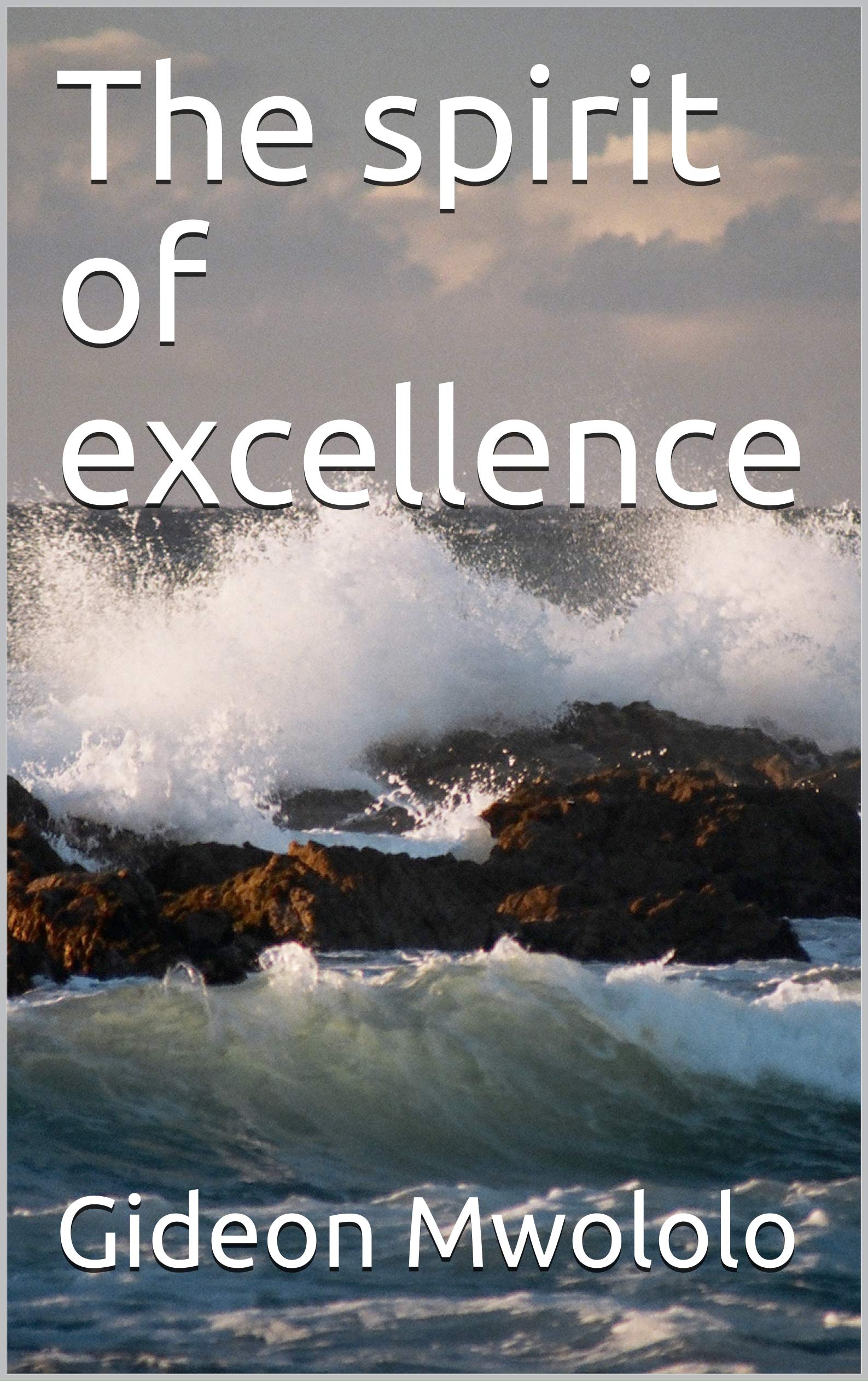 The spirit of excellence by Gideon Mwololo | Goodreads