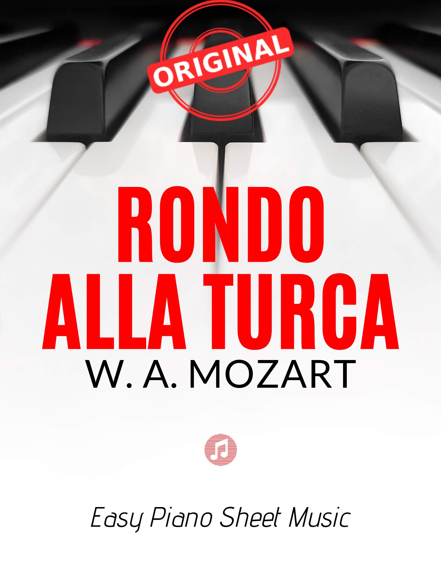Rondo Alla Turca I Turkish March I MOZART I Original Version I Medium ...