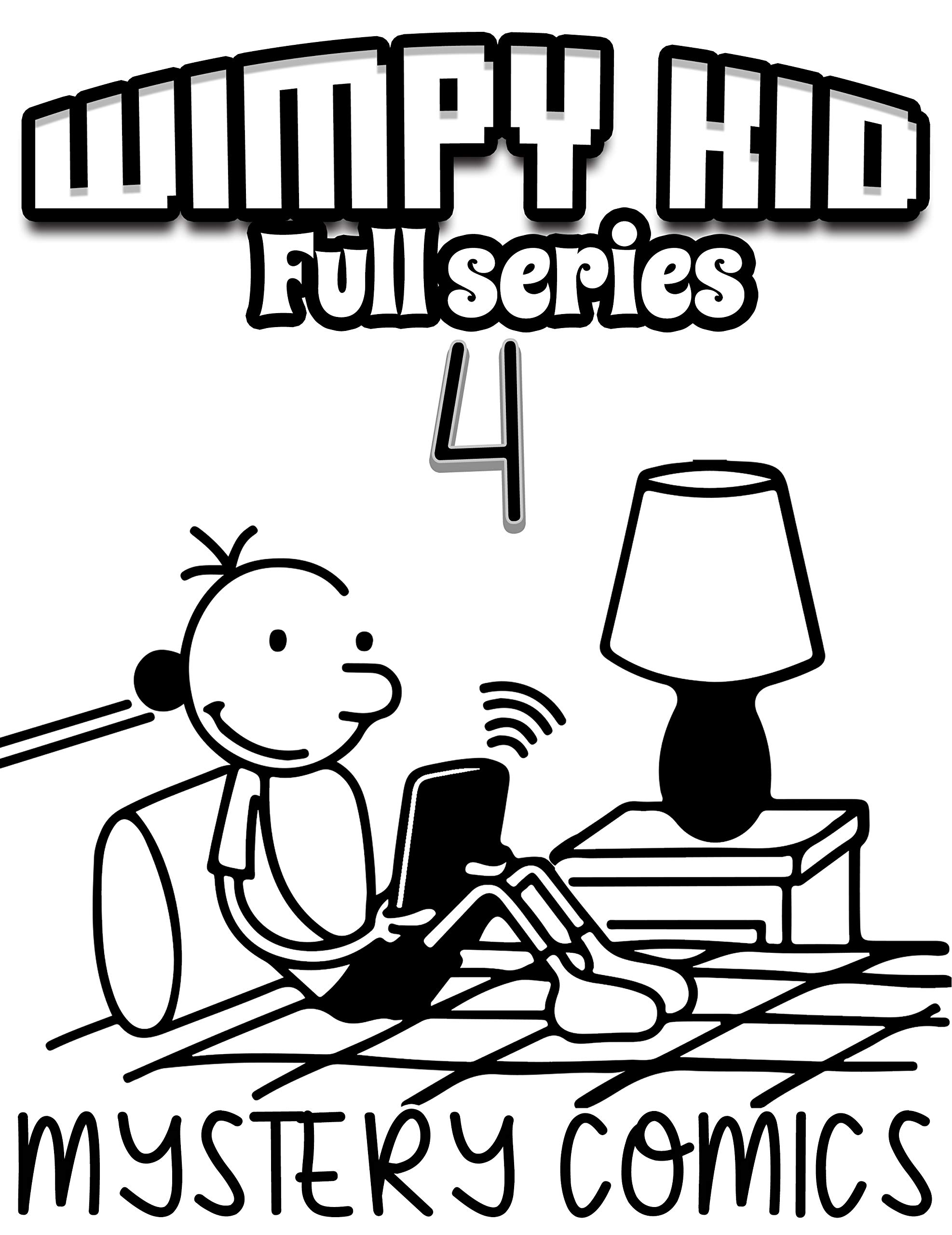 Mystery comics Wimpy kid Full series: Funny Wimpy kid Limited Edition ...