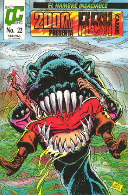 Flesh (2000 AD Presenta, #22) by Geoffrey Miller | Goodreads