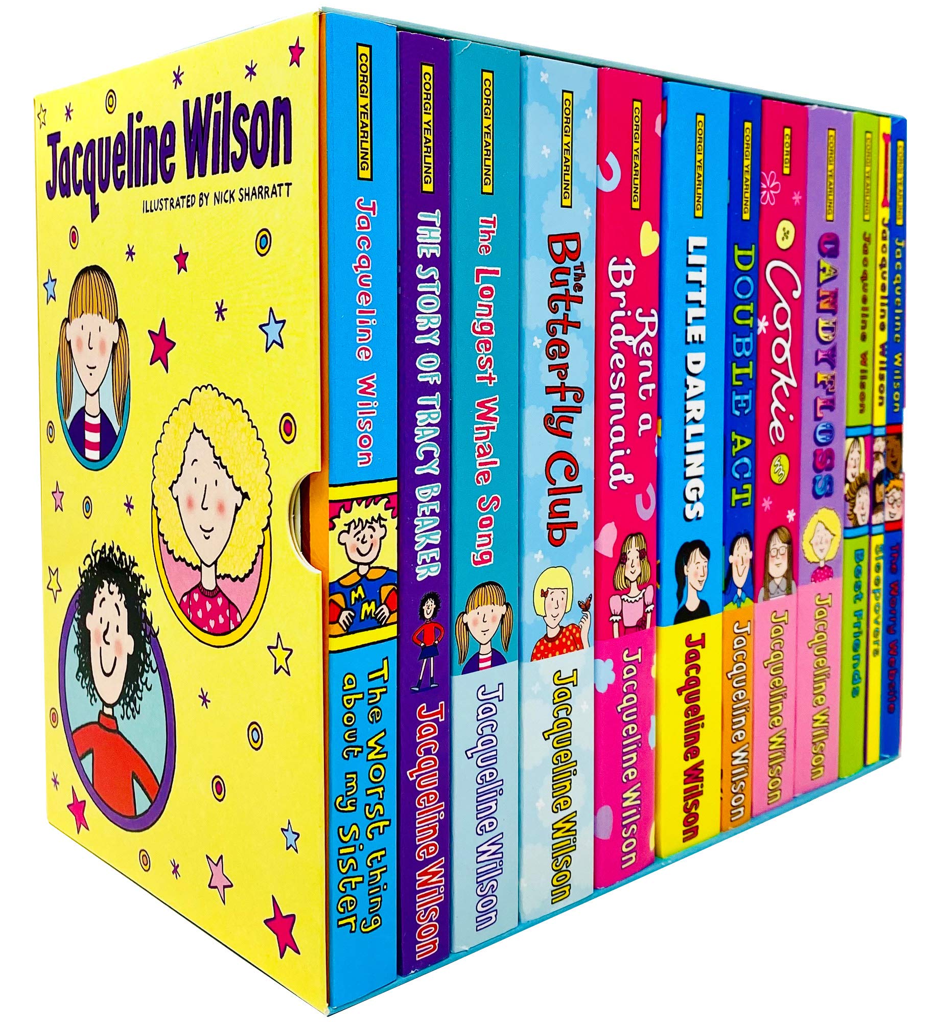 Jacqueline Wilson 12 Books Collection Box Set by Jacqueline Wilson ...