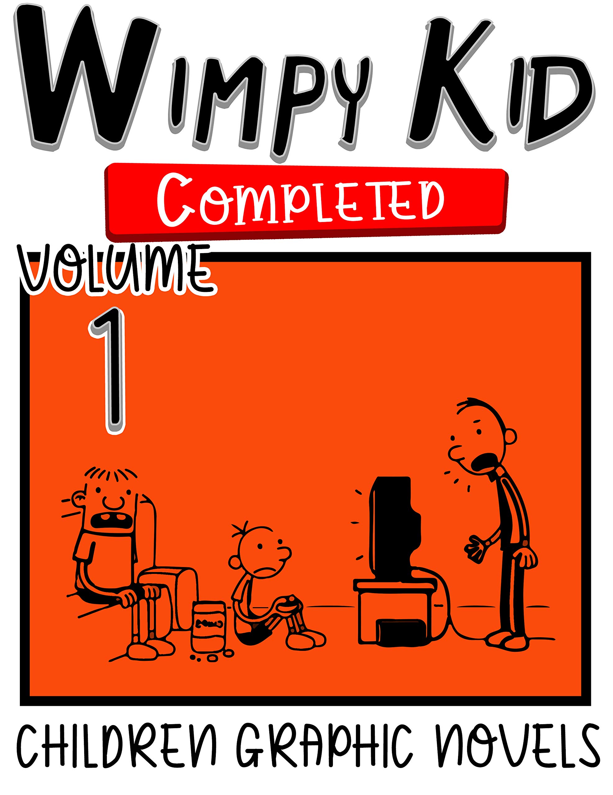 Children graphic novels Wimpy kid Completed: Funny Wimpy kid Full Story ...