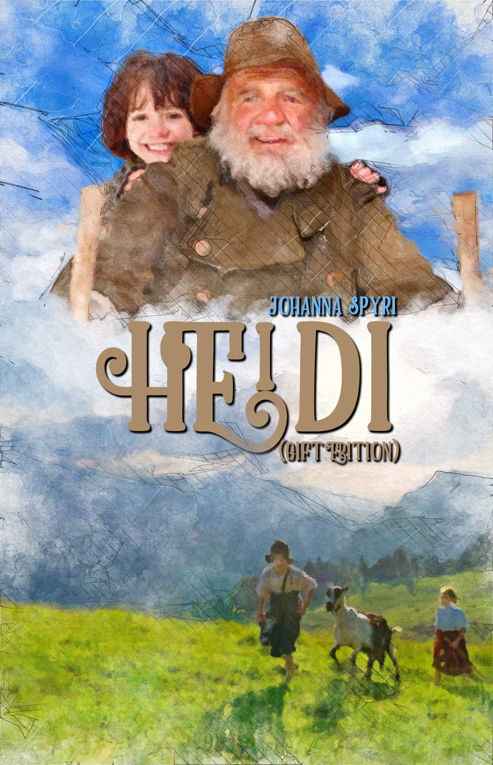 Johanna Spyri Heidi (Gift Edition): Mountain life Switzerland Classic ...