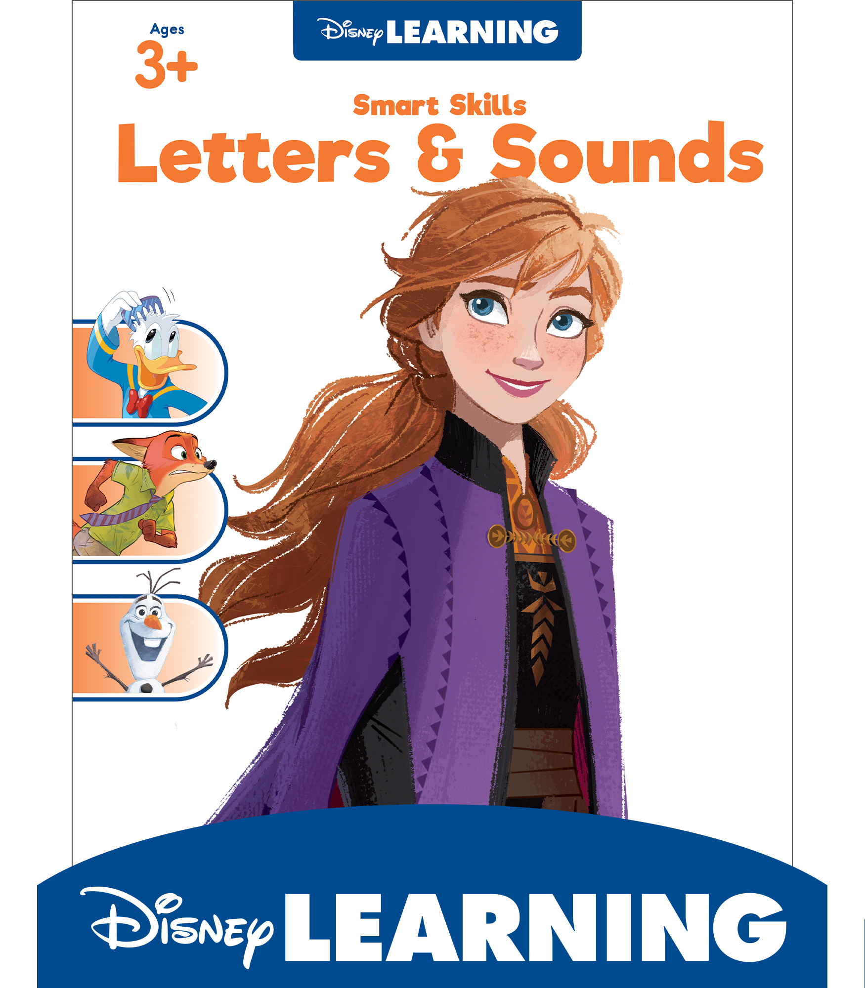 Disney Learning Letters & Sounds Preschool Phonics Workbook, Frozen ...