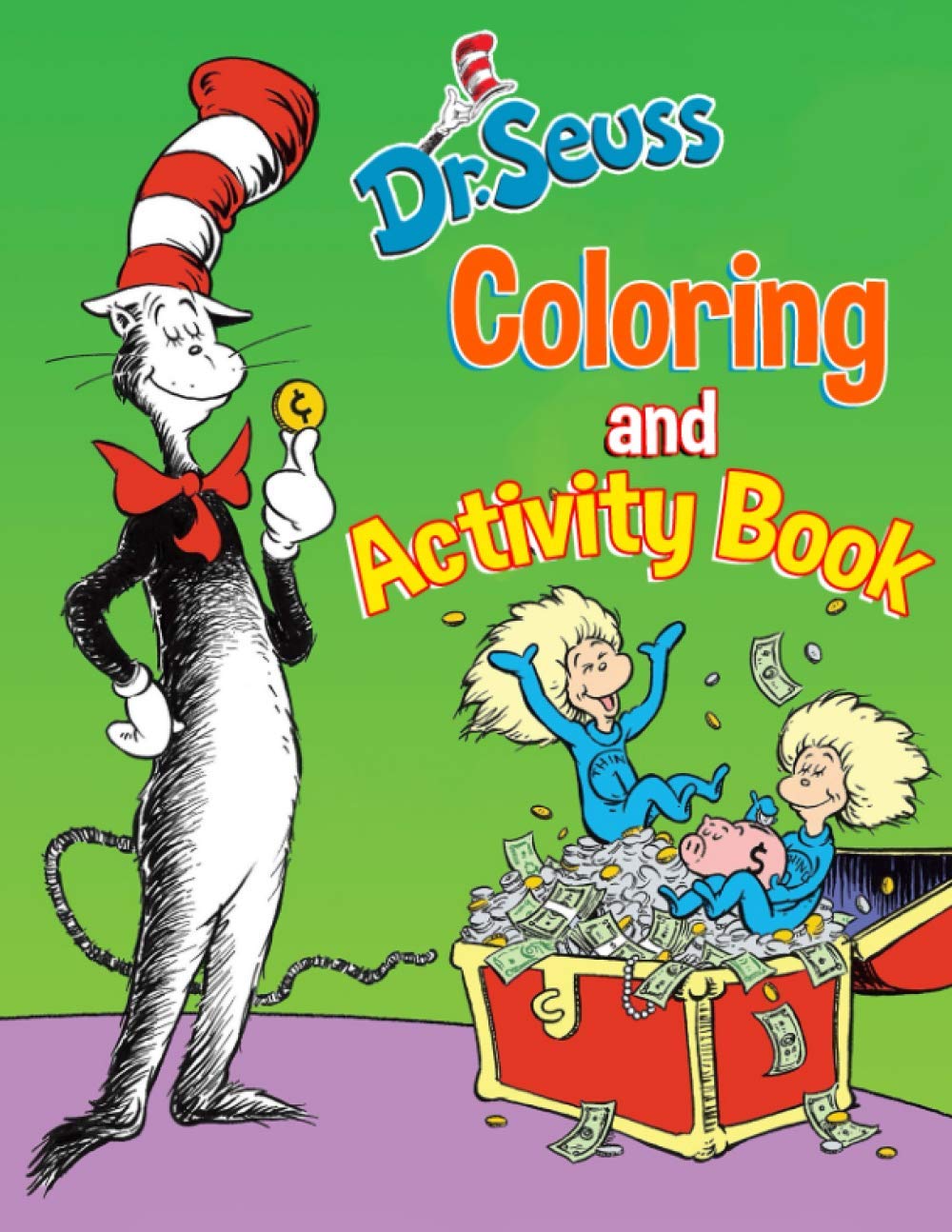 Dr.Seuss Coloring & Activity Book: Jumbo Coloring Books With High ...
