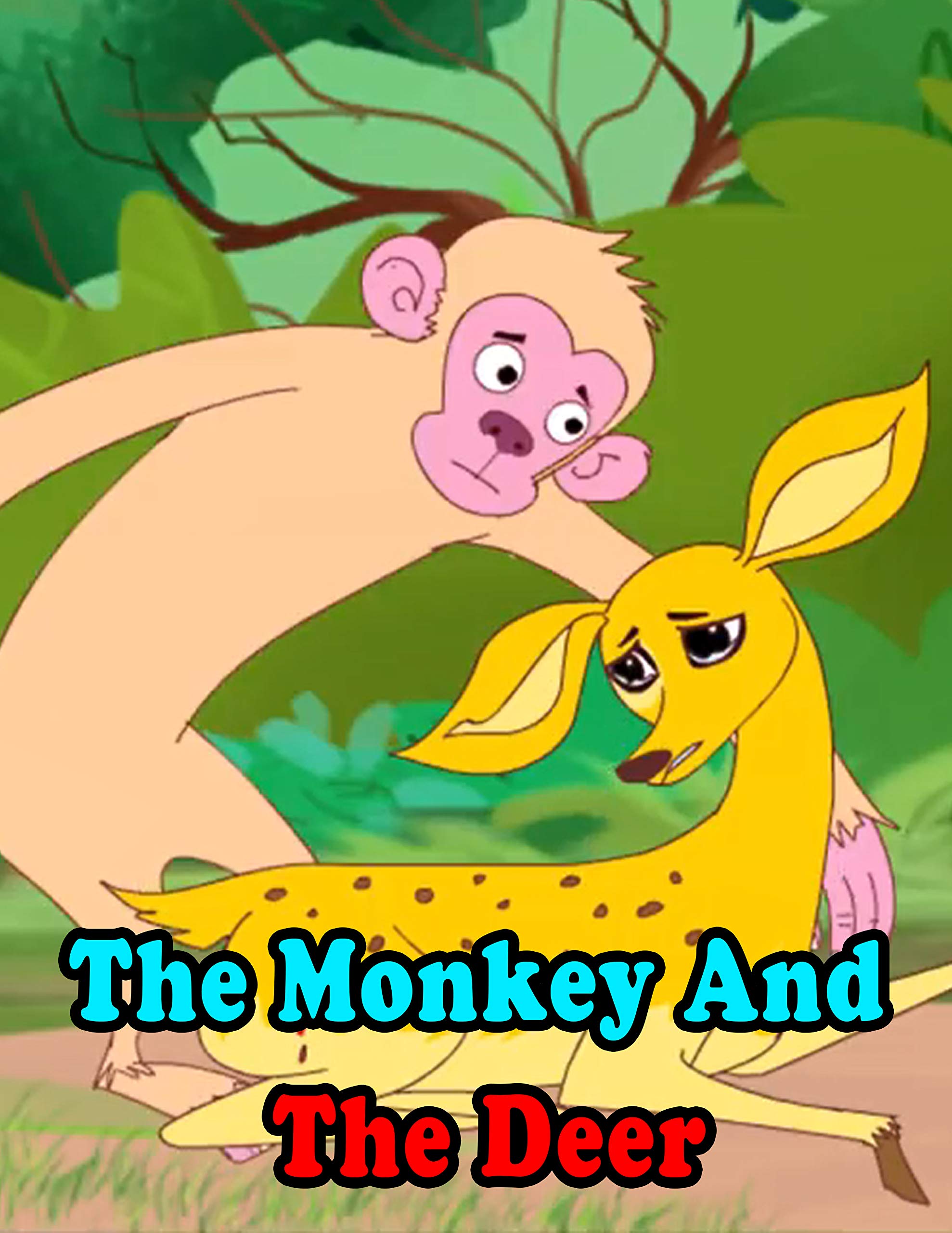 The Monkey And The Deer: Bedtime stories For Kids In English | Classic ...