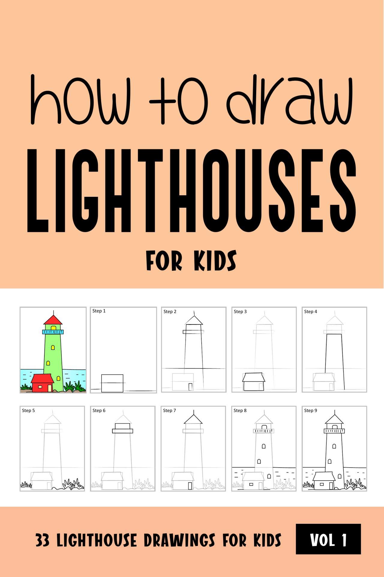 How to Draw Lighthouses for Kids - Vol 1 by Sonia Rai | Goodreads