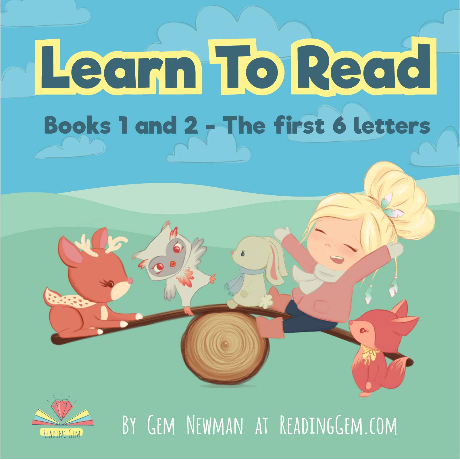 Learn To Read: Books 1&2: Learn the first 6 letters with Reading Gem by ...