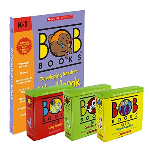 Bob Books Complete Stage 3: Developing Readers Set | 3 Book Sets plus ...