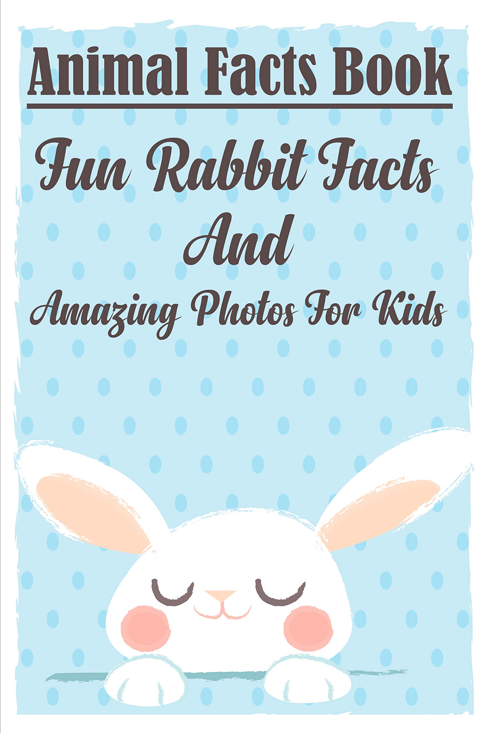 Animal Facts Book Fun Rabbit Facts And Amazing Photos For Kids: Rabbit ...