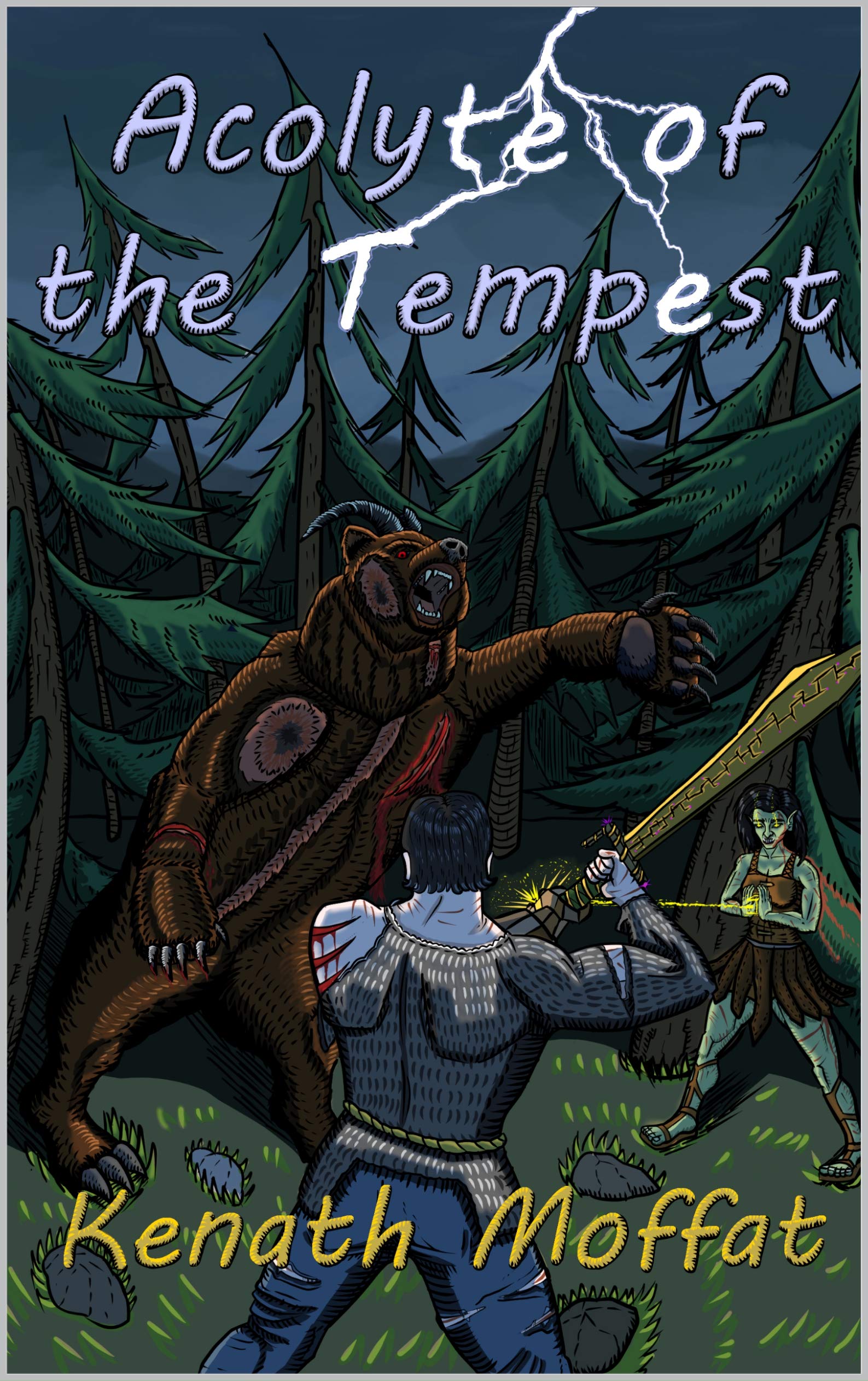 Acolyte of the Tempest (The Turbulent Saga Book 2) by Kenath Moffat ...