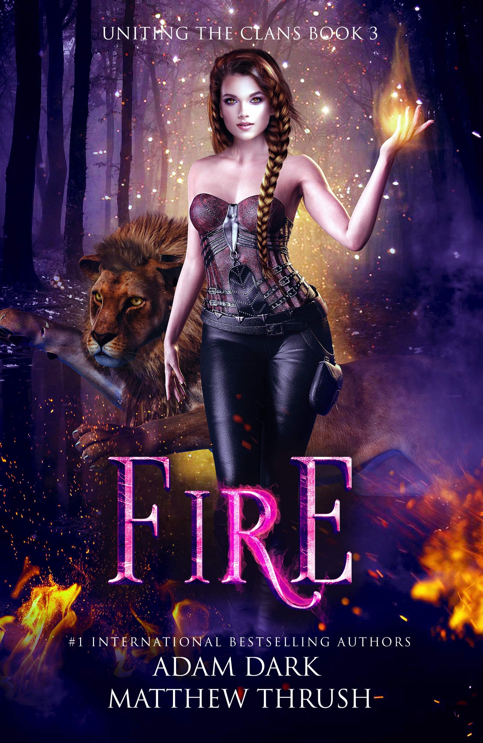 Fire: A Paranormal Urban Fantasy Shapeshifter Romance by Adam Dark ...