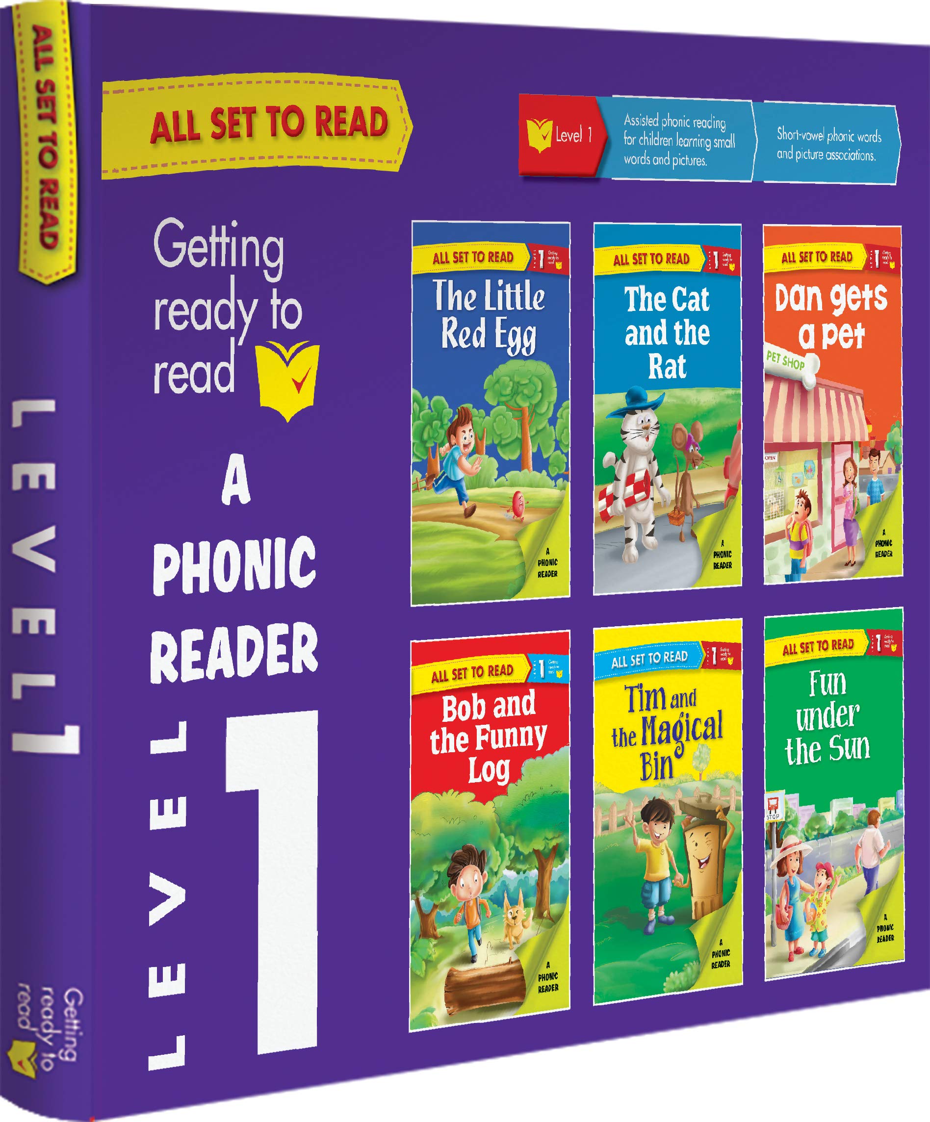 Phonic Reader Level 1 by OM Books Editorial Team | Goodreads