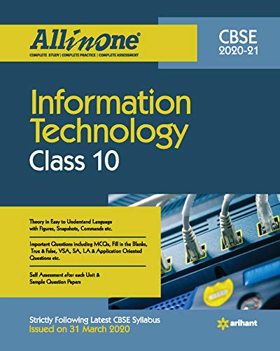 CBSE All In One Information Technology Class 10 for 2021 Exam by Shweta ...