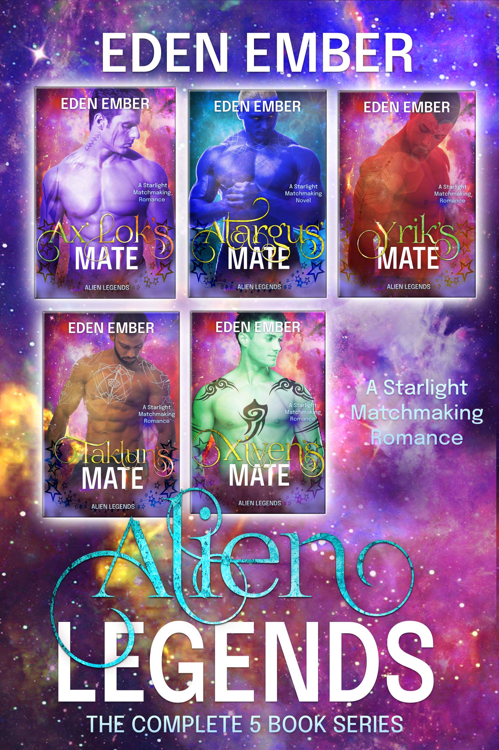 Alien Legends: The Complete 5 Book Series, A Starlight Matchmaking ...
