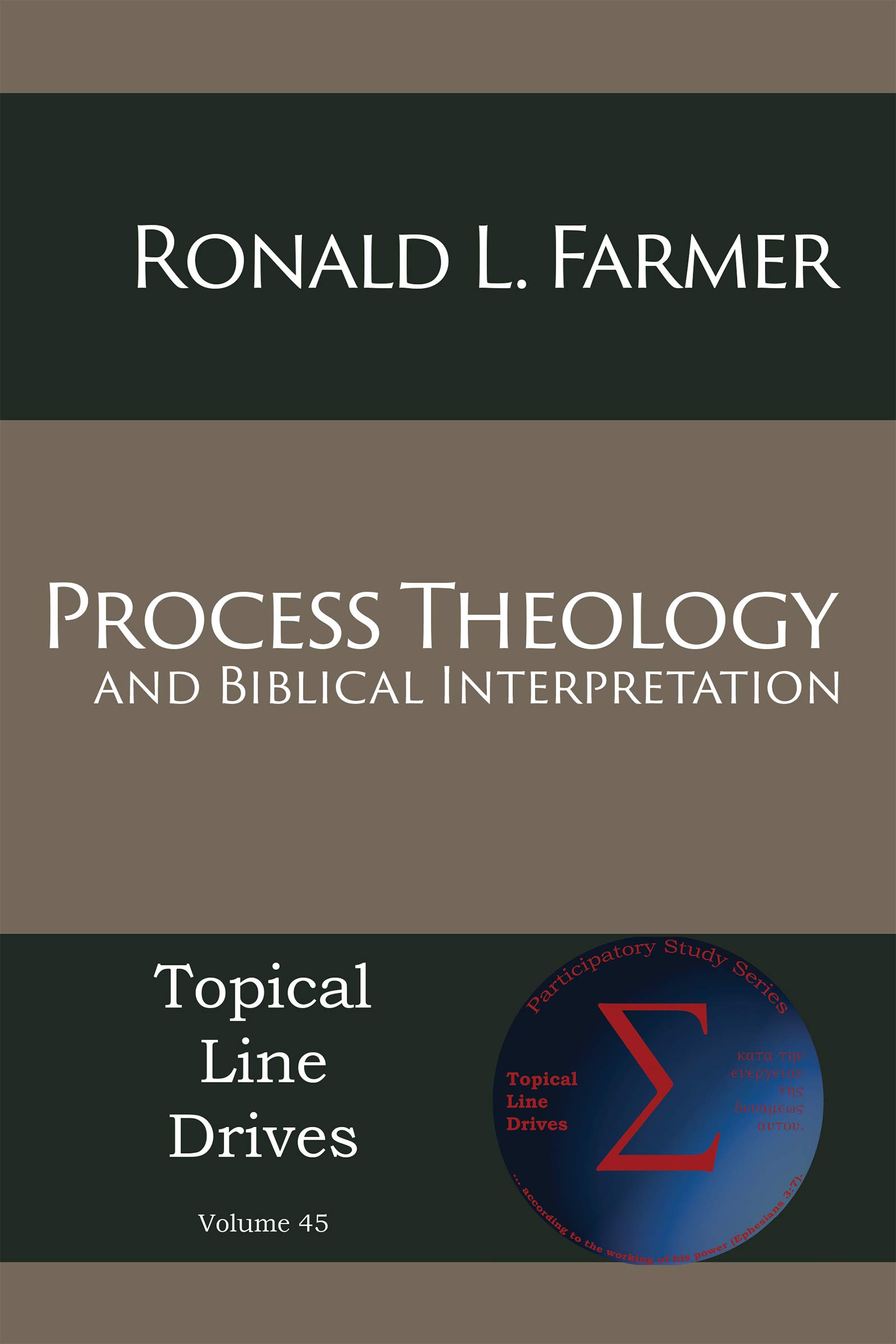Process Theology and Biblical Interpretation by Ronald L. Farmer ...