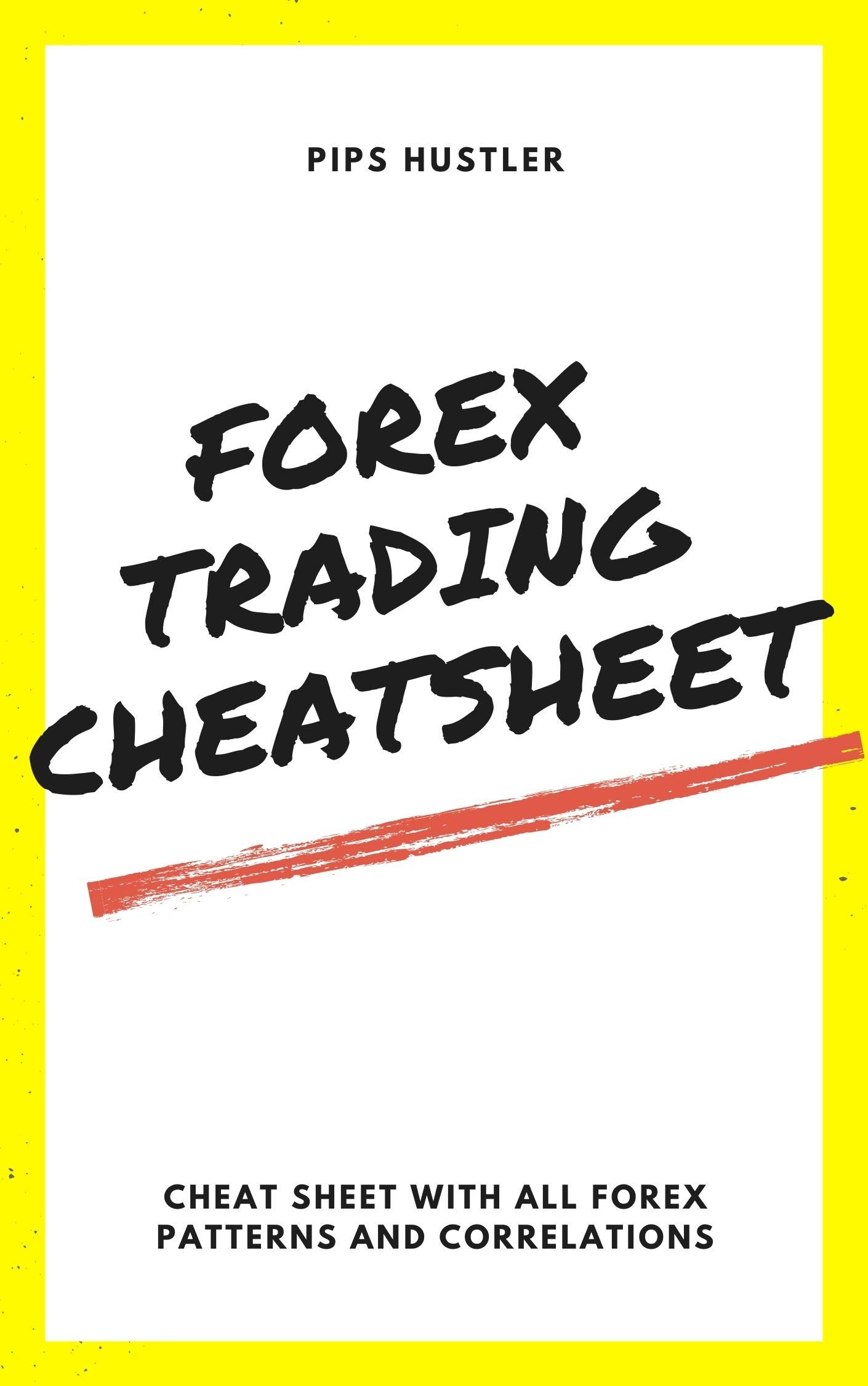 Forex Trading Patterns and Correlations Cheat Sheet by Pips Hustler ...