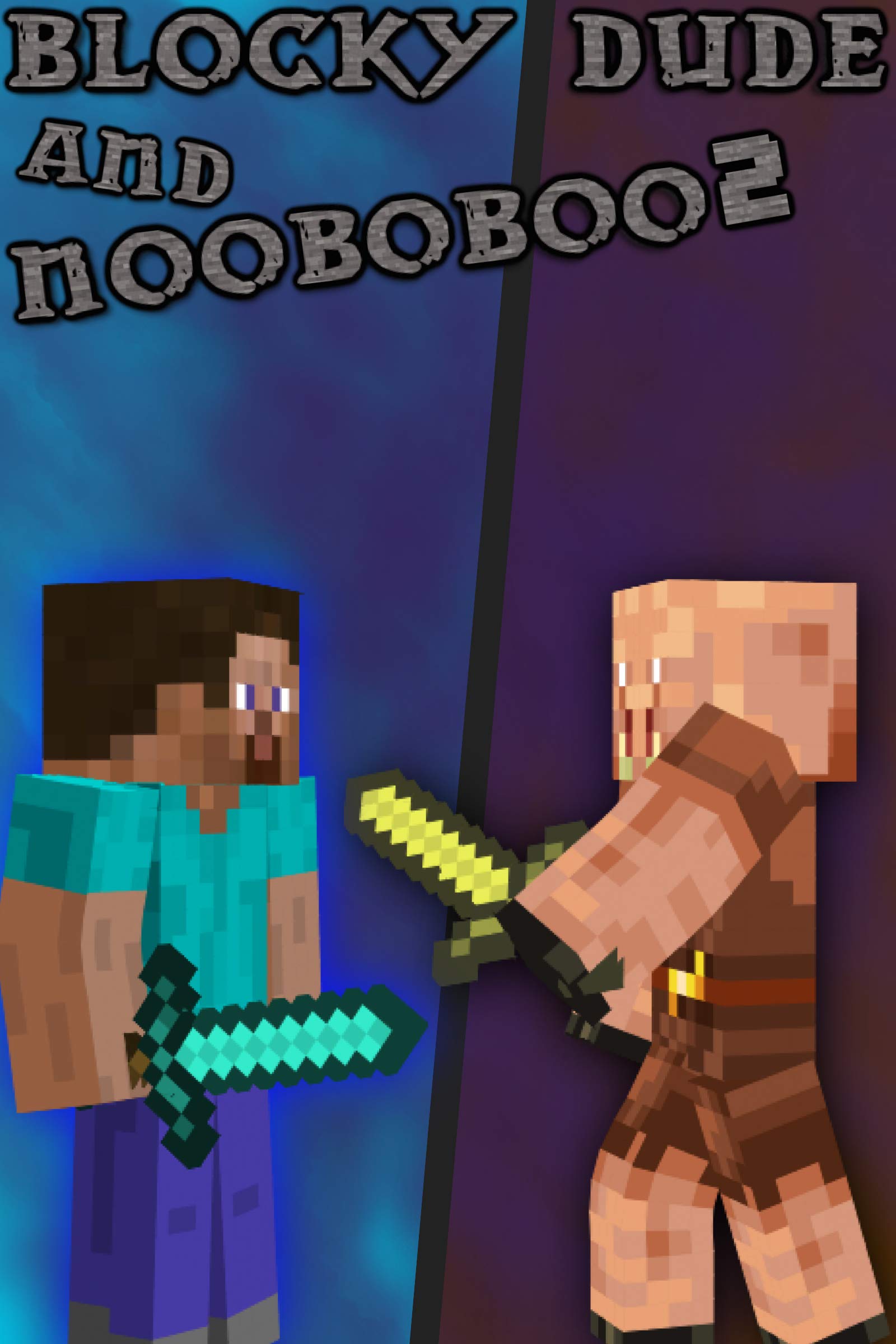 The Story of Steve and Adventurous Piglin: A crossover book by Blocky ...