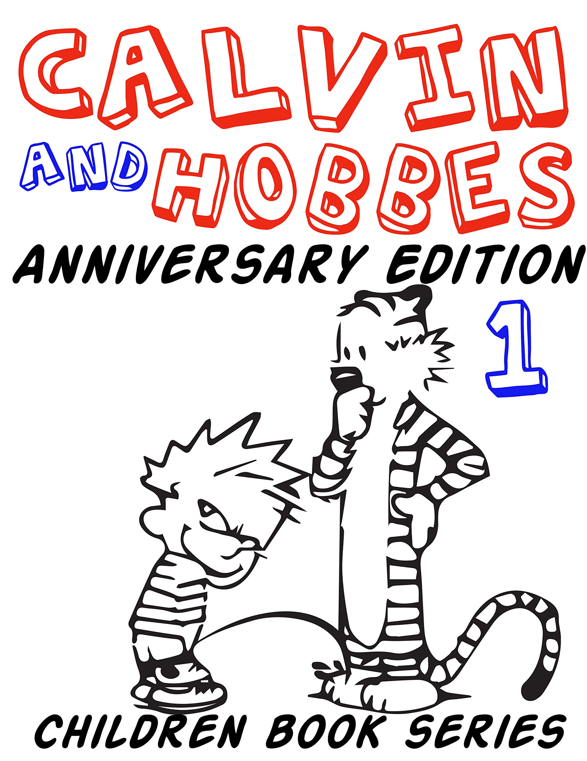 Children book series Calvin and Hobbes Anniversary Edition 1: Calvin ...