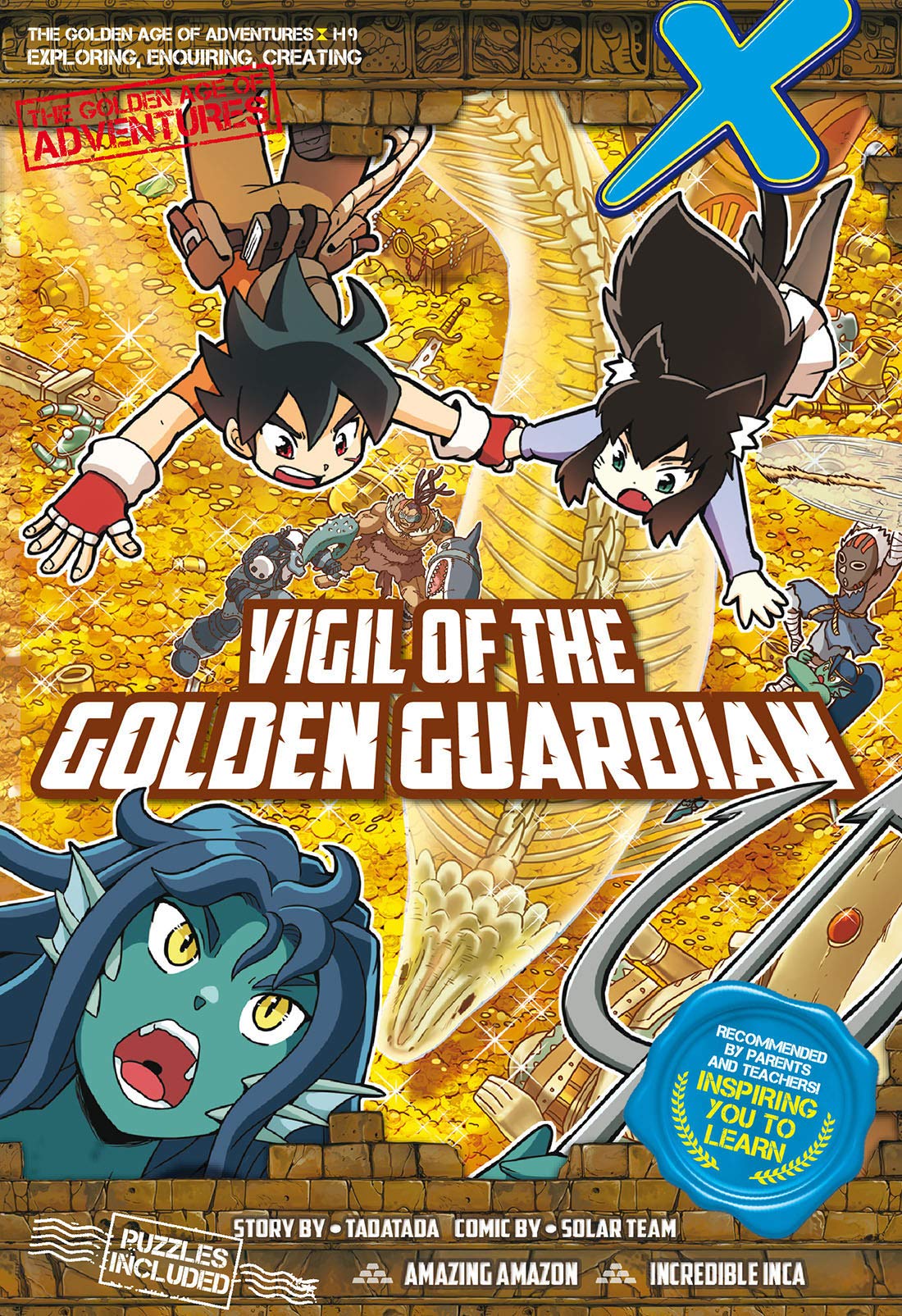 X-Venture The Golden Age of Adventure 9: Vigil of the Golden Guardian ...