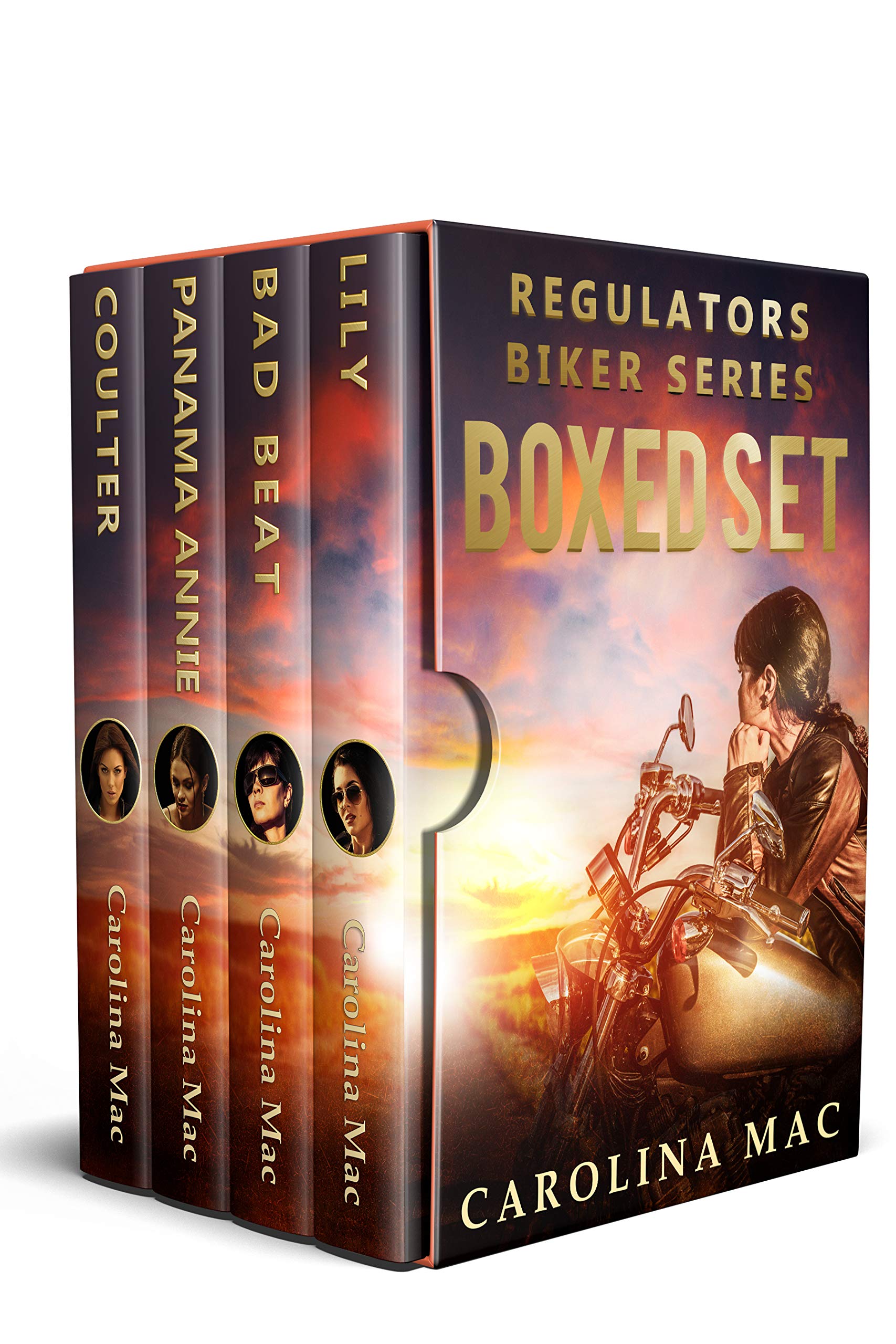 Regulators Boxed Set (Regulator Biker Series, #0.5-3) by Carolina Mac ...